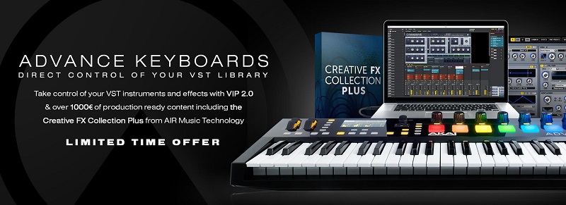 Обновление ПО VIP 2.0 для миди-клавиатур AKAI ADVANCE KEYBOARDS ...